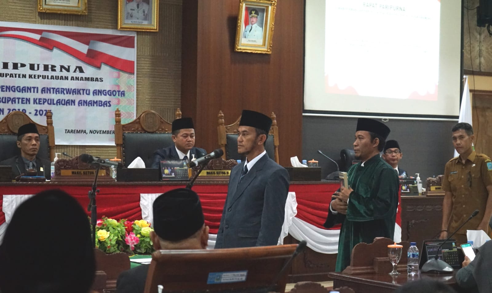 Imran Dilantik sebagai PAW Dalam Paripurna DPRD Anambas – Jabatnews